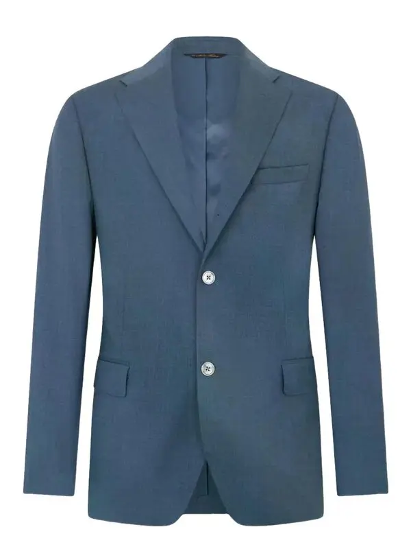 Brooks Brothers Single-breasted Blazer - Blue