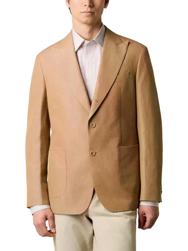 Brooks Brothers Single-breasted Three-button Blazer - Neutrals