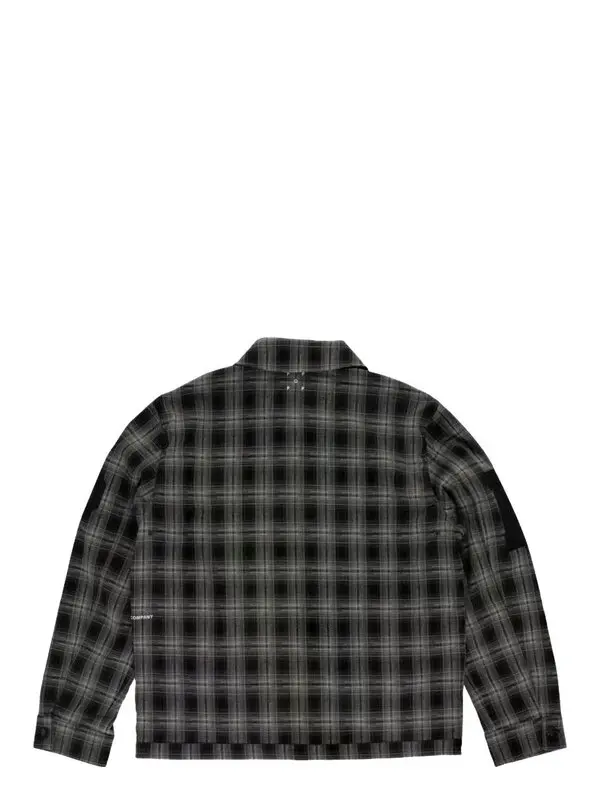 POP TRADING COMPANY Checked Overshirt - Grey