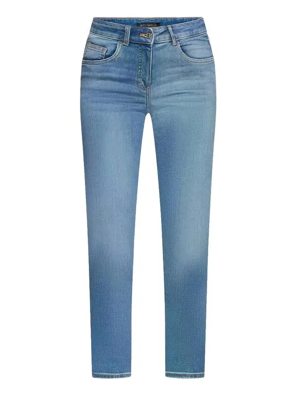 BETTY BARCLAY Patch-pocket Jeans - Blue