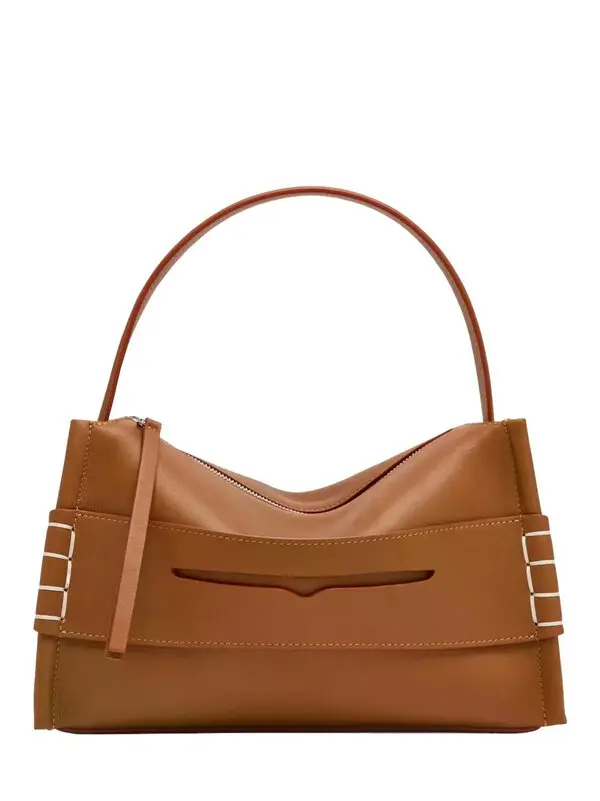 JW Anderson Leather Shoulder Bag - Brown