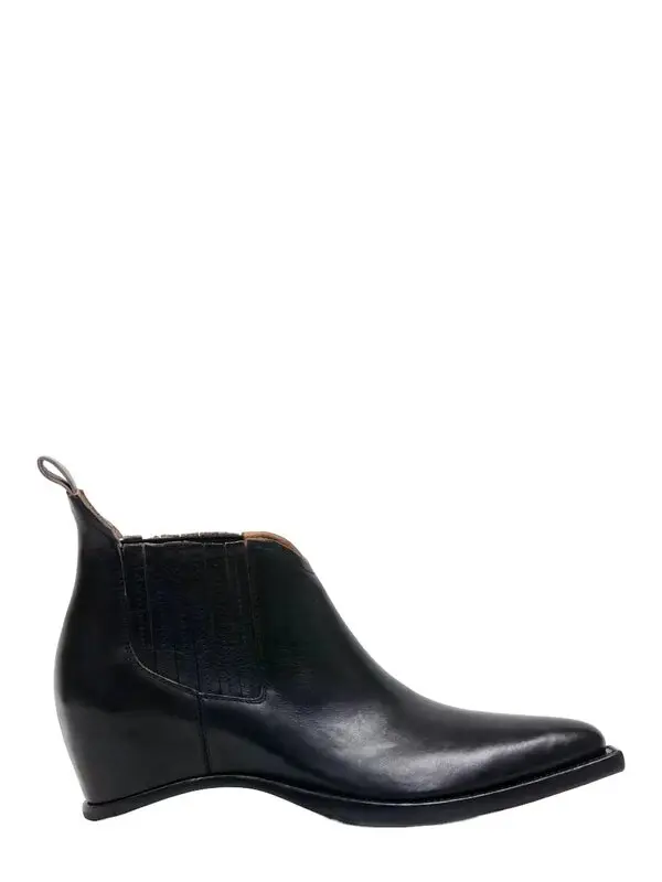 MAISON MARGIELA Pointed Toe Chelsea Boots - Black