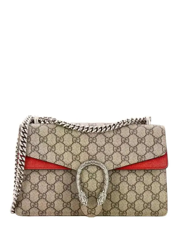 Gucci Dionysus Gg Coated Canvas Medium Shoulder Bag - Brown