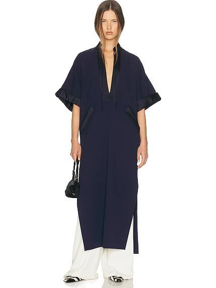 HELSA The Magda Dress - Navy