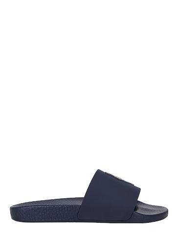 Polo Ralph Lauren Eva Bear Slide Sandals - Navy