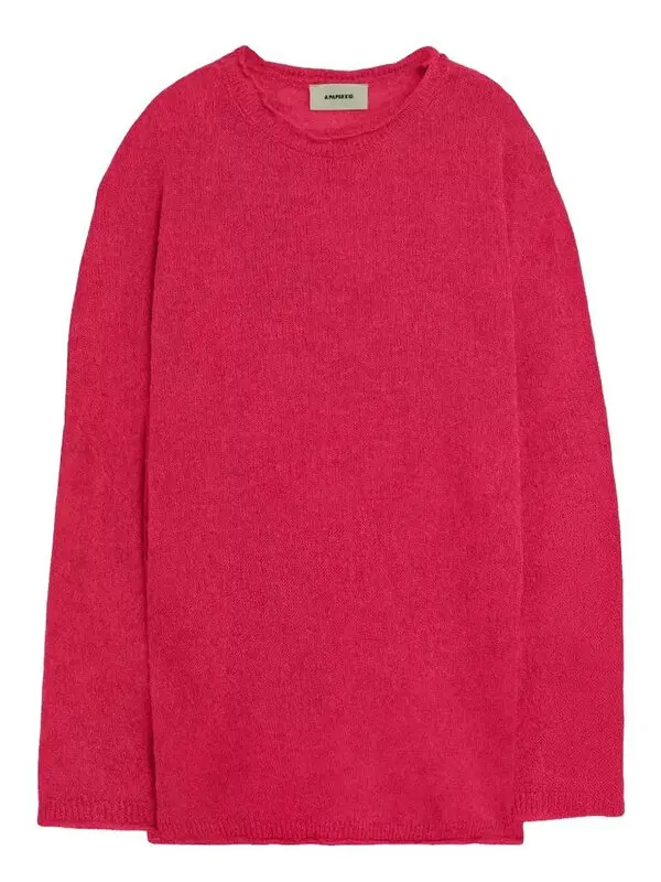 A PAPER KID Crew-neck Sweater - Pink