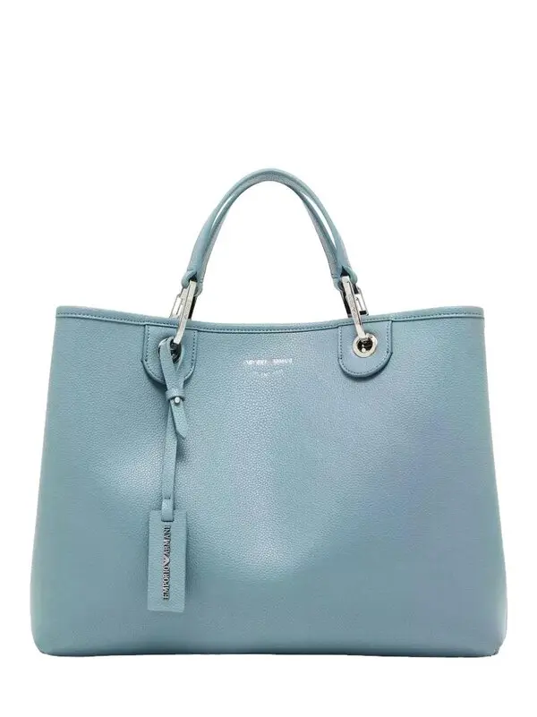 Emporio Armani Medium Myea Tote Bag - Blue