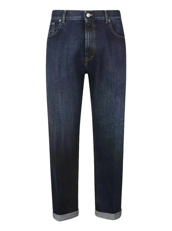 DONDUP Ervin Loose Fit Five-pocket Jeans - Blue