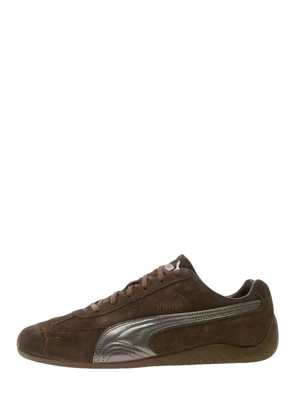 PUMA Speedcat Lux Suede Sneakers - Brown