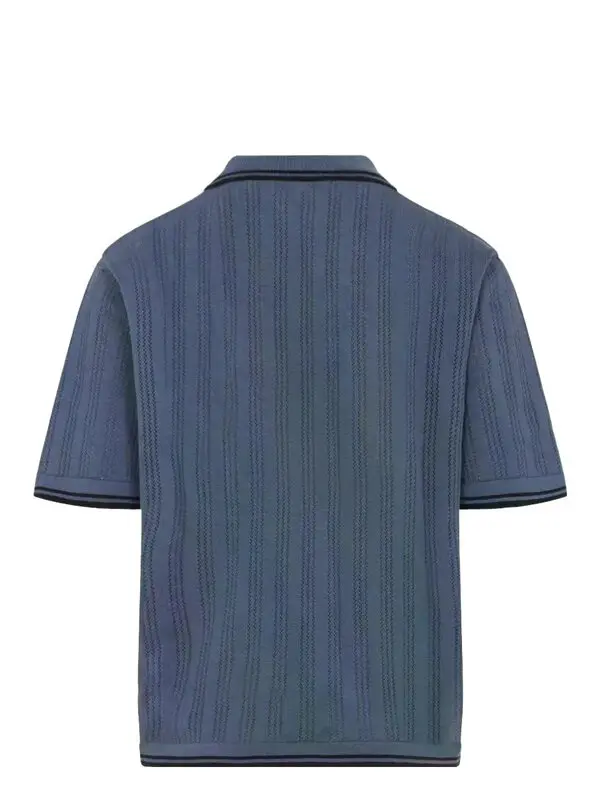 Carhartt Work In Progress Ramsey Striped Pocket Polo Shirt - Blue
