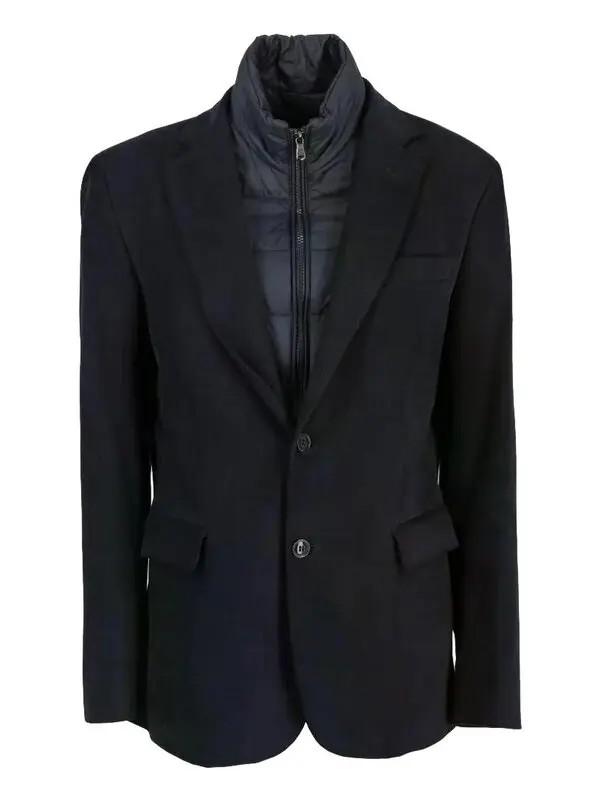Vintage Button-up Jacket - Blue