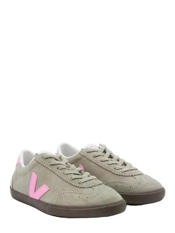 VEJA Volley Lace-up Suede Sneakers - Neutrals