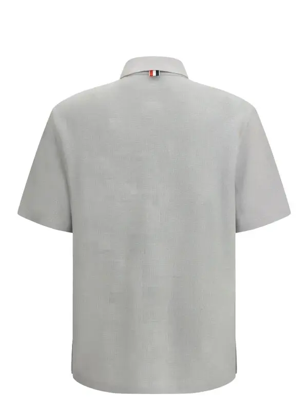 Thom Browne Chest-pocket Polo Shirt - Grey