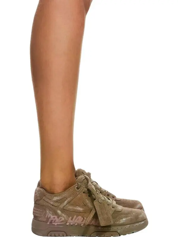 Off-White Out Of Office For Walking Sneakers - Brown