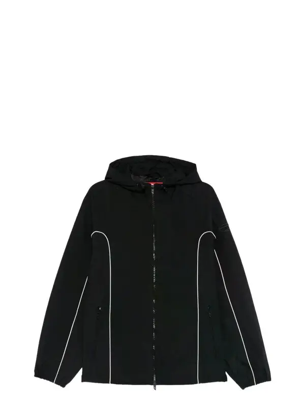 DIESEL® Hooded Zip-fastening Jacket - Blue