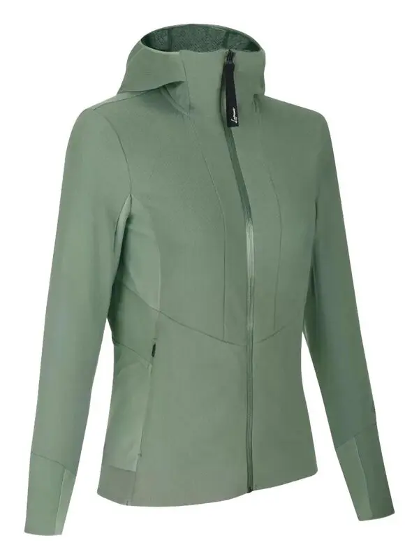 LAMUNT Violet Hooded Zip-up Jacket - Green