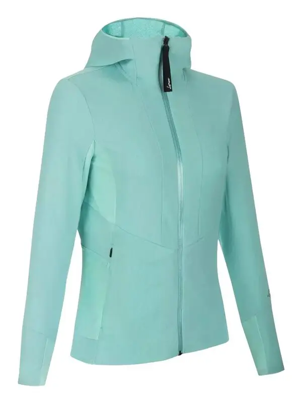 LAMUNT Violet Hooded Zip-up Jacket - Blue