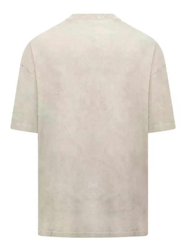 John Richmond Skull-embellished T-shirt - Neutrals
