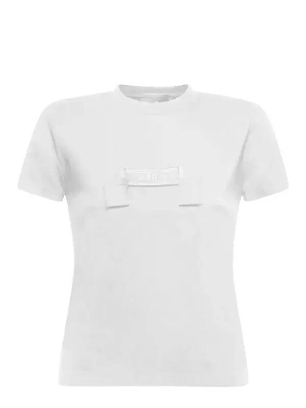 John Richmond Embroidered Cotton T-shirt - White