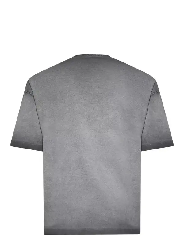 John Richmond Embellished Logo T-shirt - Grey