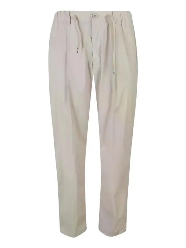 Herno Drawstring Waist Trousers - Neutrals