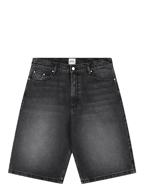 ARTE ANTWERP Belt-lopes Shorts - Grey