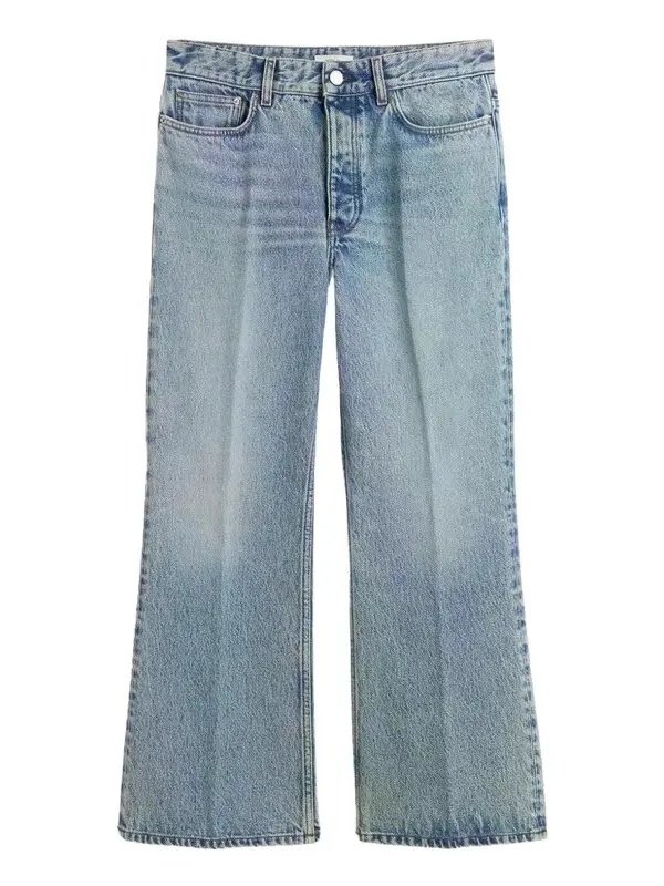 TOTEME Five-pocket Button Jeans - Blue