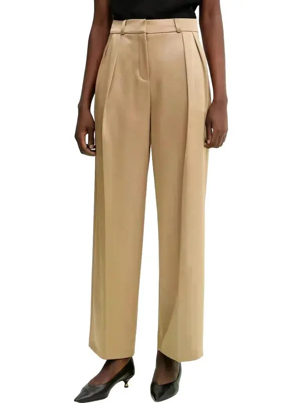Liviana Conti Palazzo Pants - Neutrals