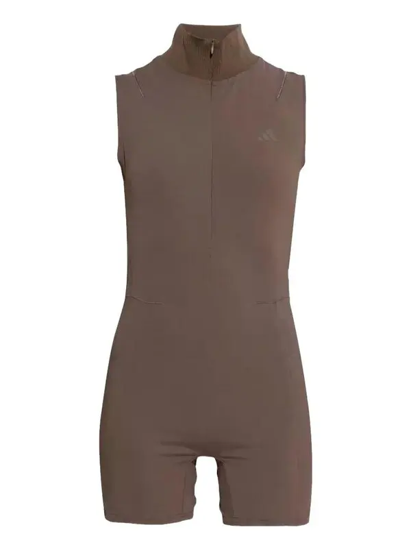 Adidas X Entire Studios High-neck Sleeveless Jumpsuit - Brown