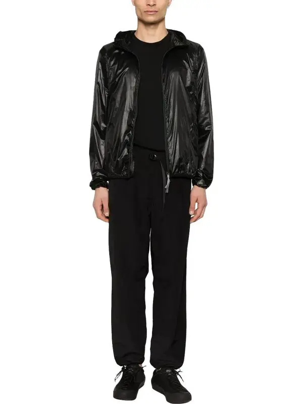ROA Hooded Zip-fastening Jacket - Black