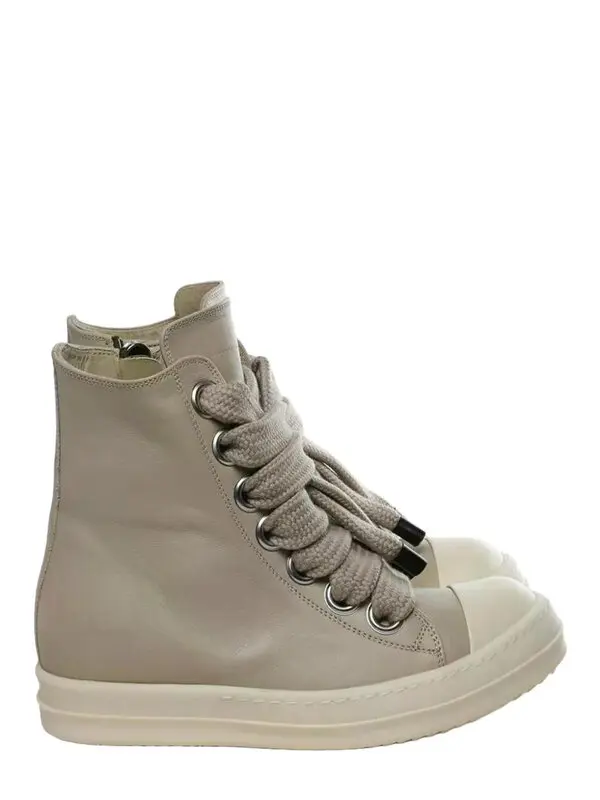 Rick Owens Lace-up High Top Sneakers - Neutrals