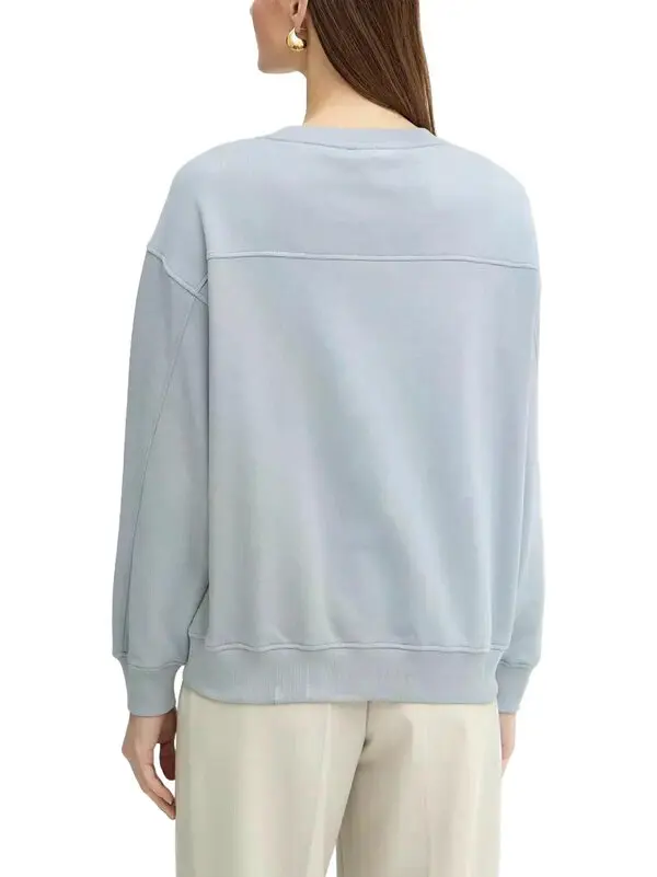 Pinko Embellished Crewneck Sweatshirt - Blue