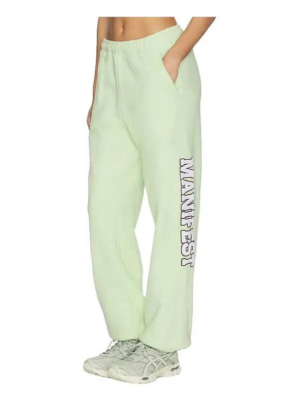 THE MAYFAIR GROUP Manifest Classic Sweatpants - Mint