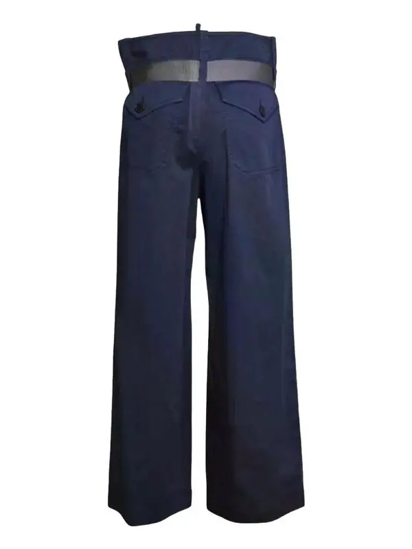 Seafarer Belted Trousers - Blue