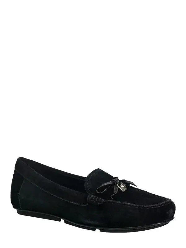 Michael Kors Juliette Bow Detail Loafers - Black