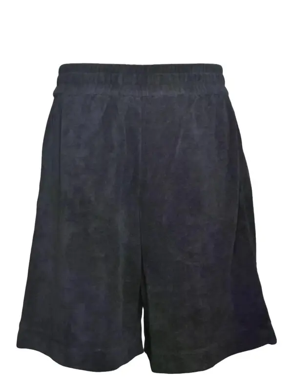 JIL SANDER Drawstring Waist Track Shorts - Blue