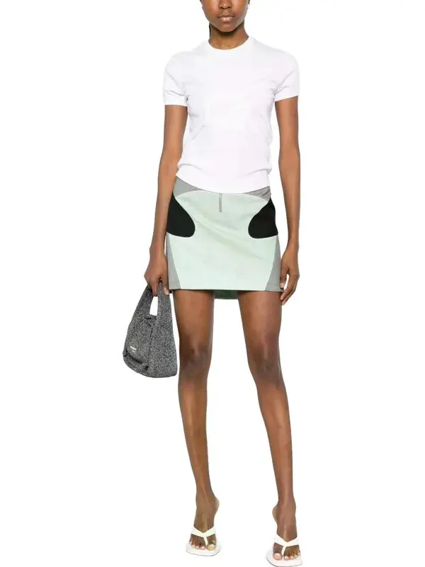 Off-White Zip-fastening Mini Skirt - Grey