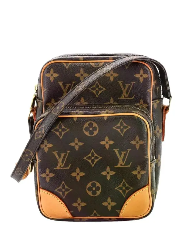 LOUIS VUITTON Amazone Bag Monogram Canvas Crossbody Bag - Brown