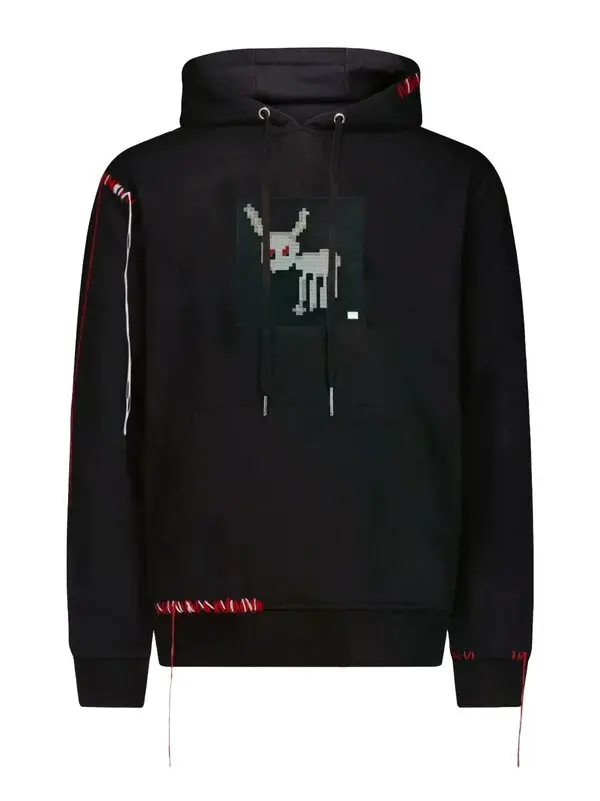 MOSTLY HEARD RARELY SEEN 8-BIT The Dawgs Graphic Hoodie - Black