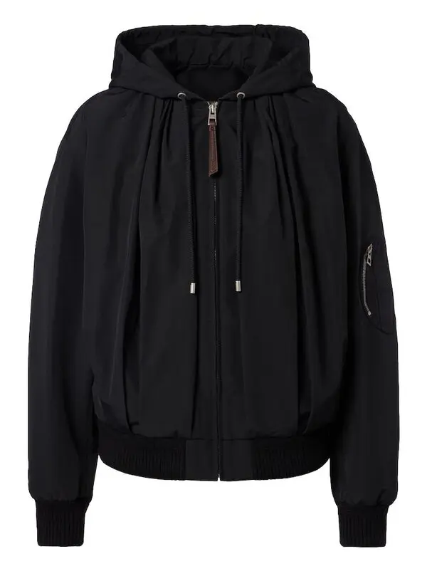Loewe Technical Cotton-blend Jacket - Black