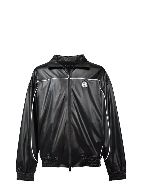 BREATH Piping Zip-up Jacket - Black
