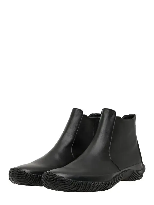 Comme Des Garçons Pull Tab Boots - Black