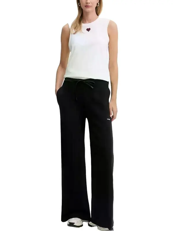 Pinko Drawstring Waist Track Pants - Black