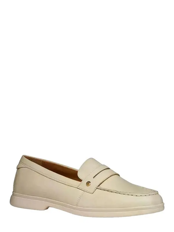 Geox Strap Detail Loafers - Neutrals