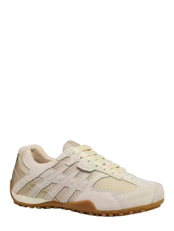 Geox Cutout Panelled Sneakers - Neutrals