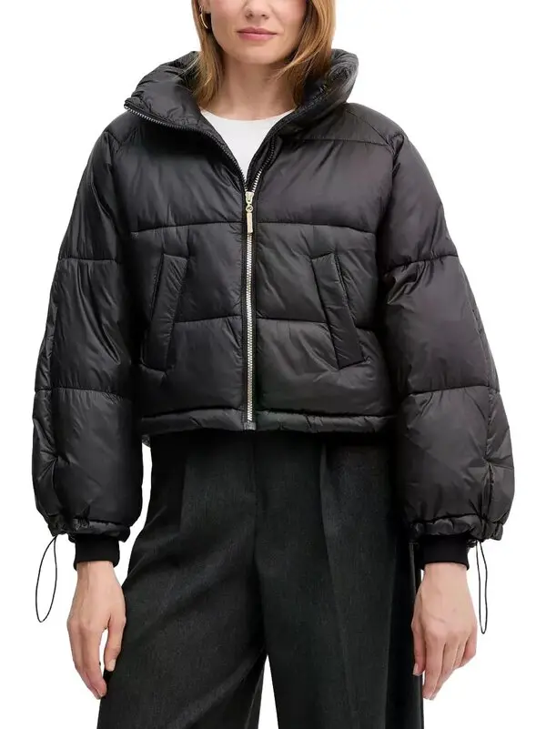 GAUDI Puffer Jacket With Funnel Neck - Black