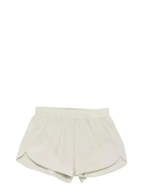 Adidas By Stella McCartney Perforated Running Shorts - Neutrals