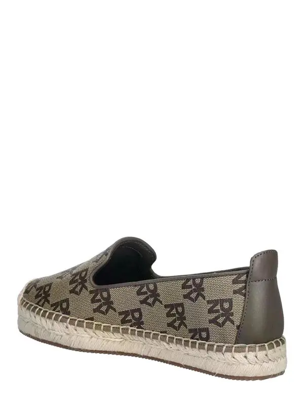 Dkny Mallandra Monogram Espadrilles - Brown