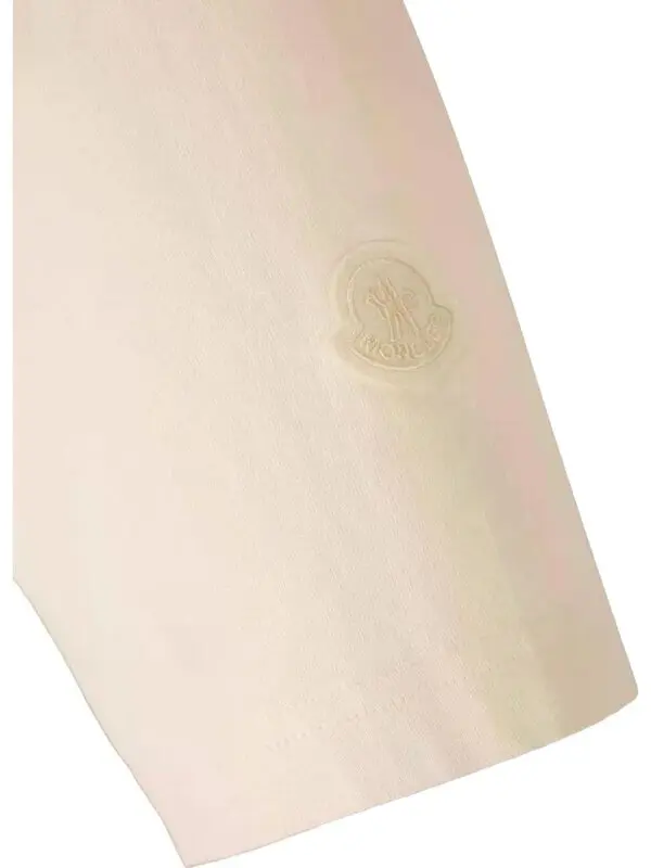 Moncler Graphic Round-neck T-shirt - Neutrals
