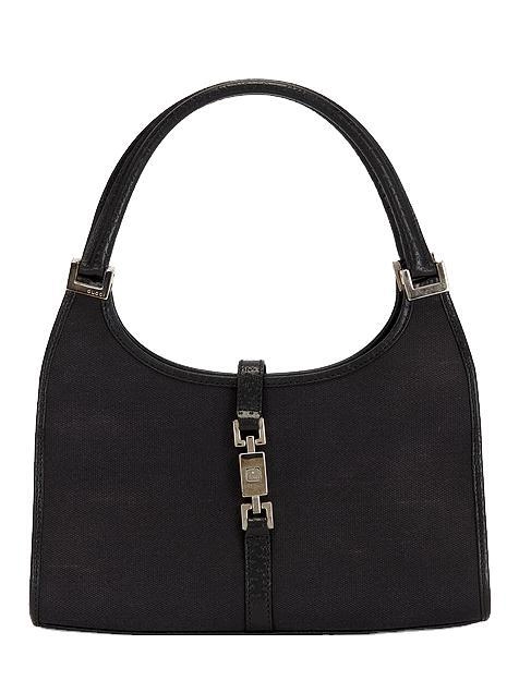 FWRD RENEW Gucci Bardot Shoulder Bag - Black